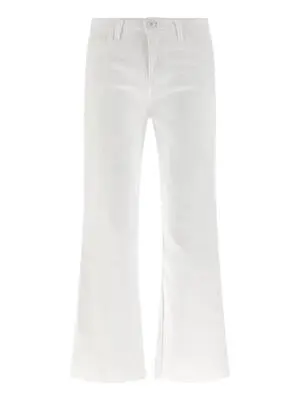 L'Agence Wanda Flared Jeans - White