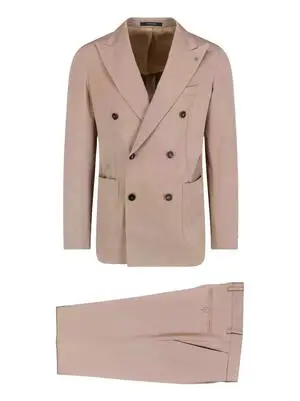 Tagliatore Double-breasted Suit - Neutrals