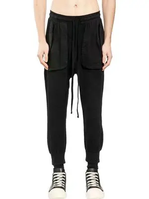 THOM KROM Pocket Jersey Track Pants - Black
