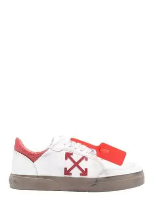 Off-White Vulcanized Low Vintage Sneakers - White