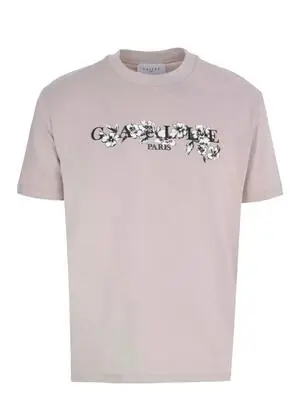 GAËLLE PARIS Floral-print T-shirt - Neutrals