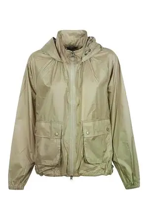 Barbour Hooded Jacket - Neutrals