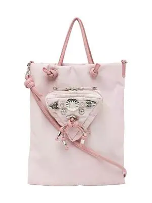 TOGA TOO Tote Bag With Detachable Shoulder Strap - Pink