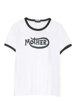 MOTHER Logo-print T-shirt - White