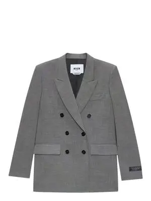 MSGM MSGM Double-Breasted Blazer