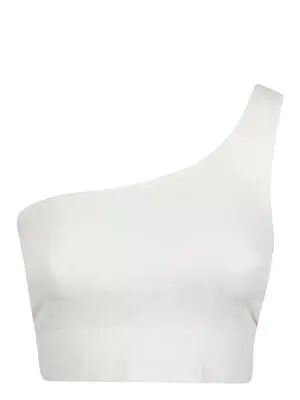 WOLFORD One-Shoulder Cropped Top