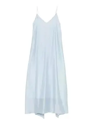 ELEH V-neck Maxi Dress - Blue
