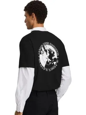 Canada Goose Novo T-shirtgraphic - Black