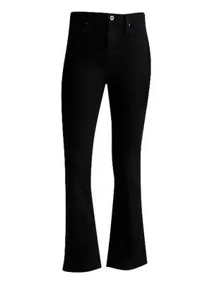 AG Farrah High-Waist Crop Bootcut Jeans
