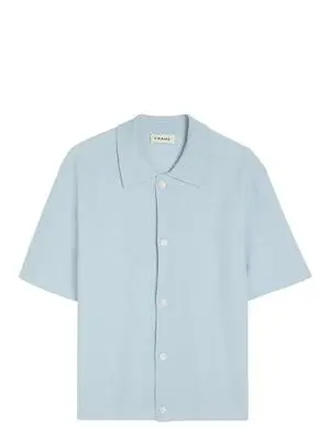 FRAME Wool Shirt - Light Blue