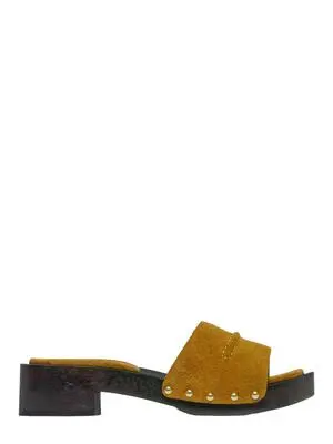 Bernardo Blyde Studded Sandals Brown