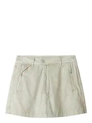 Izzue Logo-patch Shorts - Neutrals