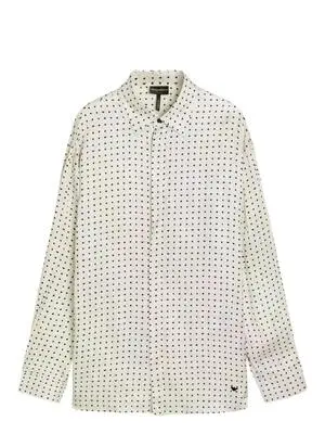 Emporio Armani Patterned Shirt - Neutrals