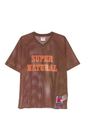 Deus Ex Machina V-neck Graphic T-shirt - Brown