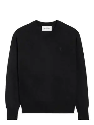 Ami De Coeur Crew Neck Sweater - Black