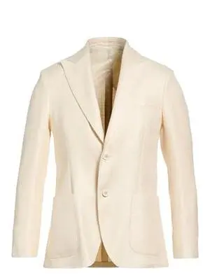 LARDINI Blazer Size Silk - Ivory