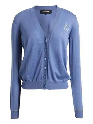 Rochas Cashmere Cardigan - Blue