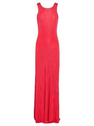 TWINSET Knitted Maxi Dress - Red