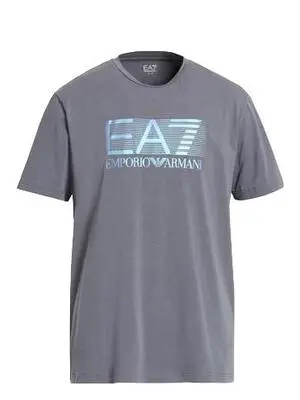 EA7 T-shirt Size Cotton, Elastane - Grey