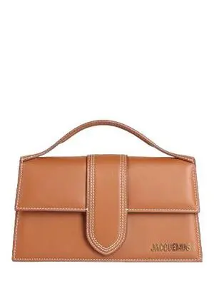 Jacquemus Flap Bag In Leather - Beige