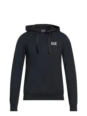 EA7 Cotton French Terry Sweatshirt - Blue