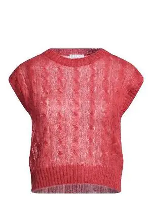Brunello Cucinelli Cable-knit Sweater - Red