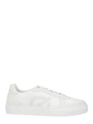 LOCI Low-top Sneakers With Brand Logo - White