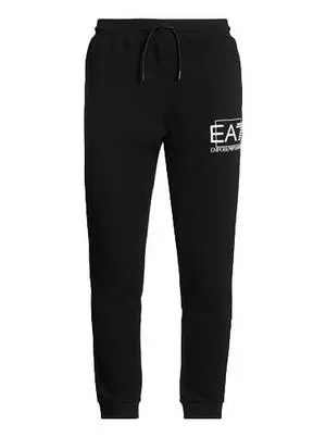 EA7 Pants Size Cotton, Polyester - Black