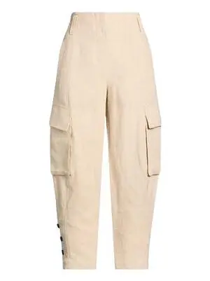 Brunello Cucinelli Linen Cargo Pants - Beige