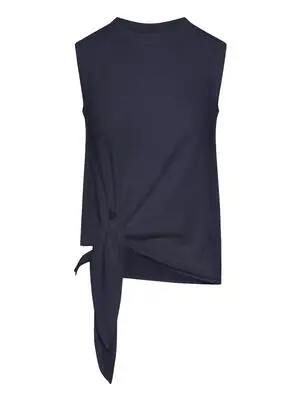 JW Anderson Knotted Hem Tank Top - Blue