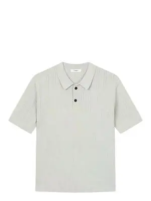 STUDIO TOMBOY Collared Polo Shirt - Grey