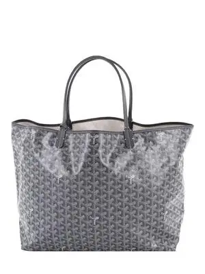 Goyard Saint Louis Tote Coated Canvas Gm Grey