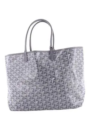 Goyard Saint Louis Tote Coated Canvas Pm Gray