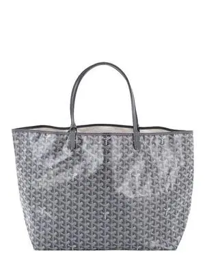 Goyard Saint Louis Tote Coated Canvas Gm Grey