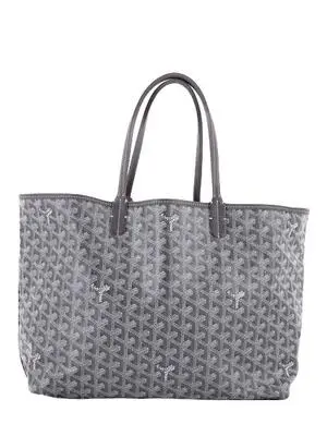 Goyard Saint Louis Tote Coated Canvas PM Grey