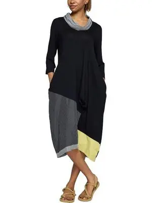 LUUKAA EMBER Long Viscose Jersey Dress