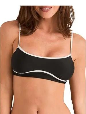 ADORE ME River Swimwear Top - Black
