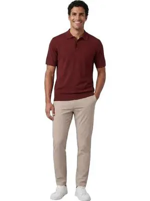 JACK ARCHER Legacy Resort Polo - Maroon