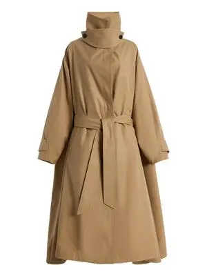 KALLMEYER Gabin Cotton Trench Coat Khaki