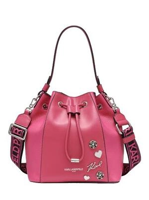 Karl Lagerfeld Paris Adele Bag - Fuschia