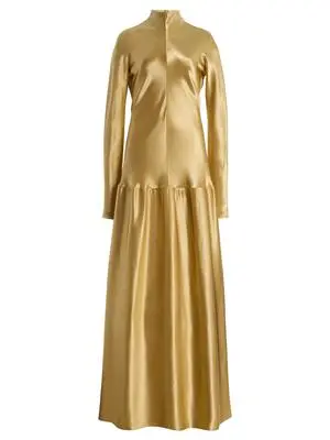 FFORME Mila Maxi Dress Gold