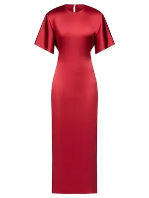 FFORME Imogen Seamless T-shirt Maxi Dress - Red