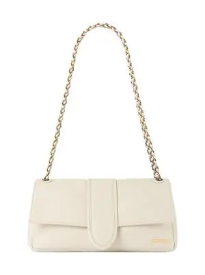 Jacquemus The Bambino Chaine Shoulder Bag - Ivory