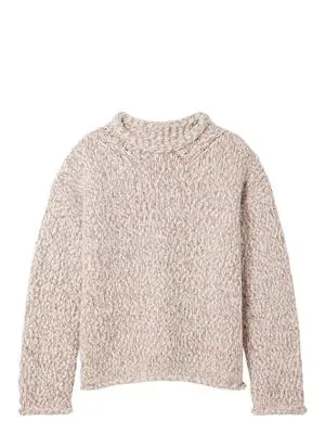 LA LIGNE Clair Merino Wool-blend Sweater - Neutrals