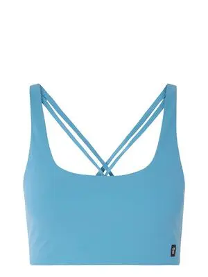 On Studio Recycled Sports Bra - Blue