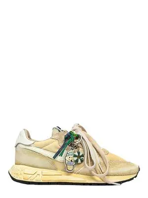 AUTRY Reelwind Super Vintage Charm Lace-up Sneakers - Neutrals