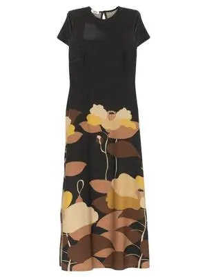 SIYU Ninfa Long Dress - Grey