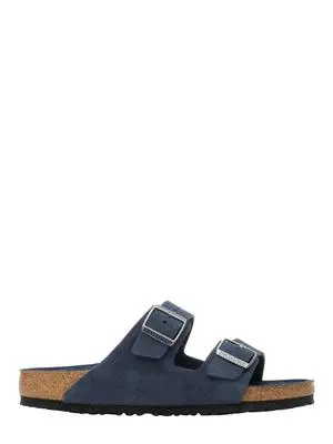 BIRKENSTOCK Arizona Buckled Slides Blue