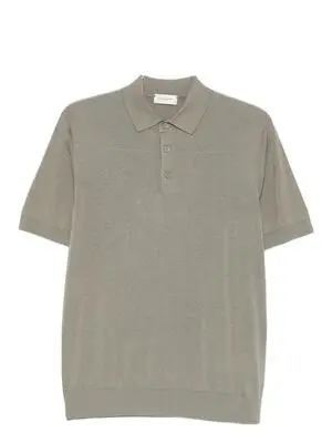 PAOLO PECORA Cotton Polo Shirt - Green