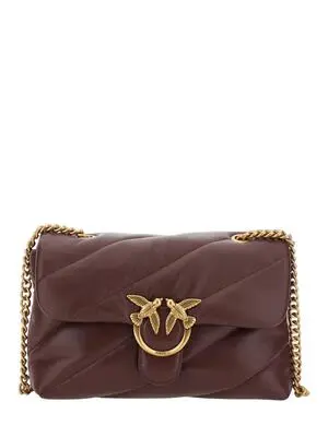 Pinko Love Classic Puff Shoulder Bag - Red